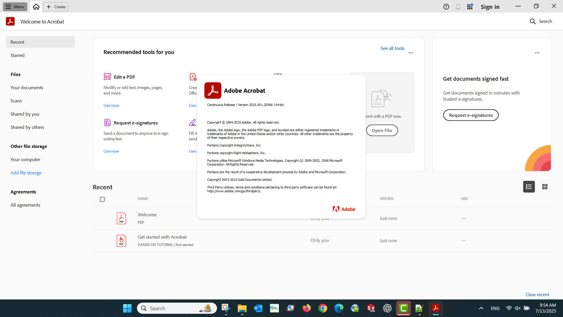 Download Adobe Acrobat Pro DC 2025.001.20566 x64 full